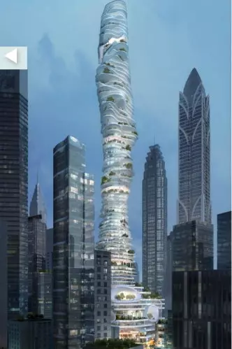 Eco-Skyscraper y'ejo hazaza