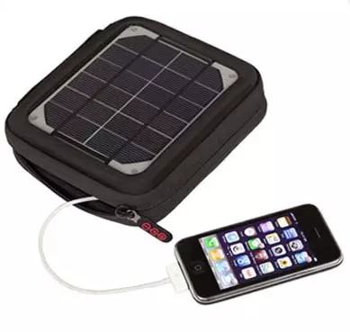 მზის დატენვის მობილური მოწყობილობებისთვის