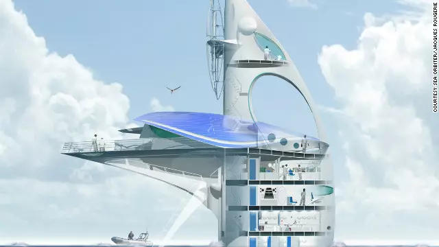 Na pokładzie Morza Orbitra, kabiny i laboratorium dla 18 naukowców, którzy będą żyć pod wodą i odkryją ocean od wewnątrz