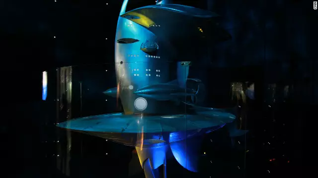 Mořský orbitrer model na Expo 2012 v Lyosu, Jižní Korea (měřítko 1:15)