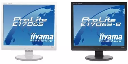 Iiyama Minite E1706s - monitor sareng konsumsi énergi maksimum 20 W