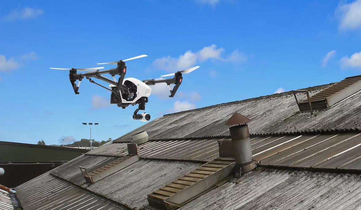 Atap drone clog ubin